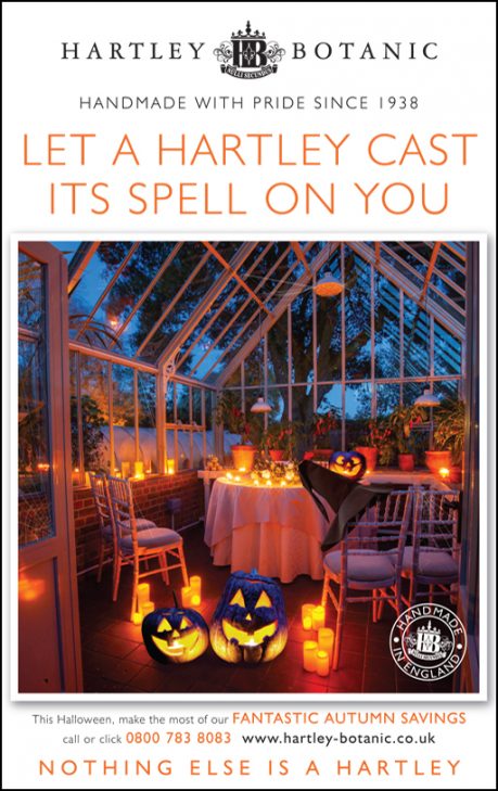 Autumn 2016 - See our recent press ads - by Hartley Botanic