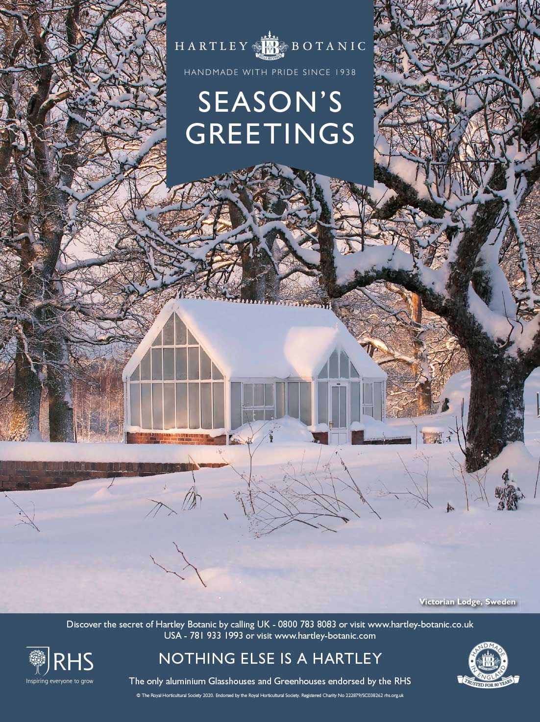 Autumn 2020 - See our recent press ads - by Hartley Botanic