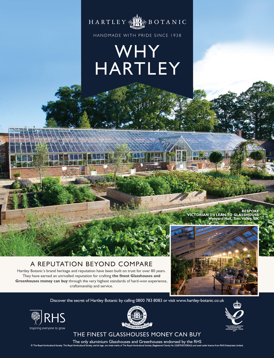 Autumn 2021 - See our recent press ads - by Hartley Botanic
