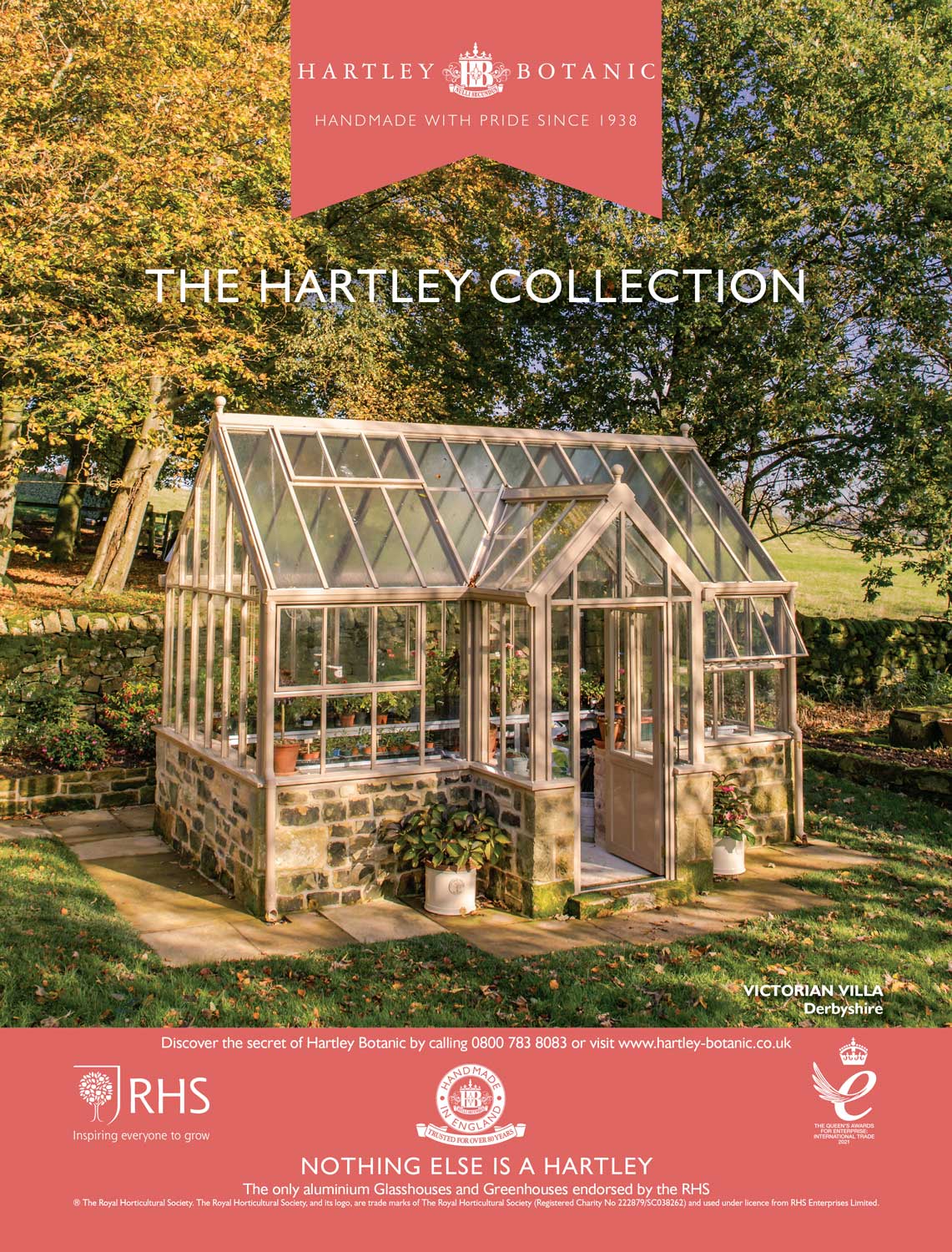 Autumn 2021 - See our recent press ads - by Hartley Botanic