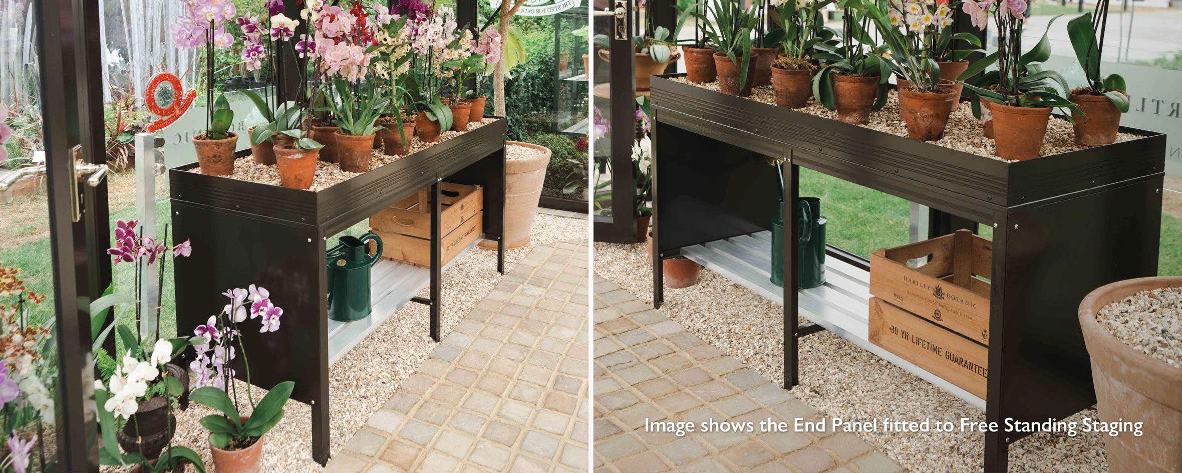 NEW Staging End Panels - Hartley Botanic